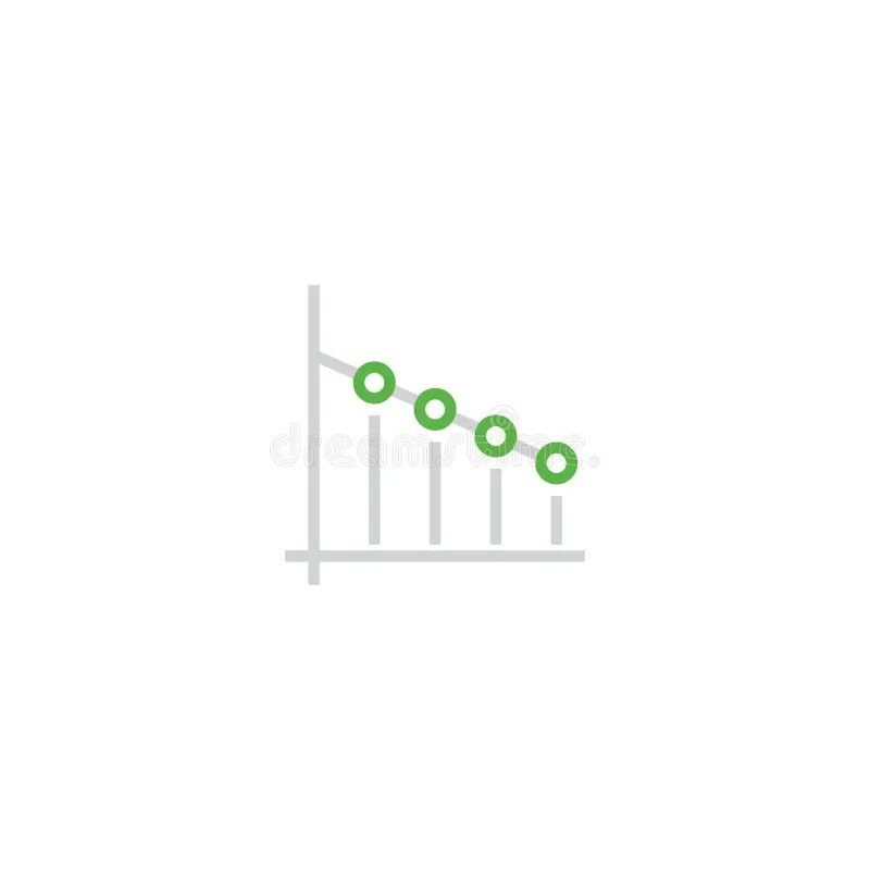 Decrease Graph Icon Download In Flat Style - Perfect Desktop Vintage Arts | Free Download