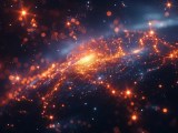 Digital Binary Code Matrix Background Scientific Technology Data
