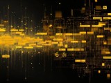 Digital Binary Code Matrix Background Scientific Technology Data