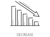 Decrease Graph Stock Illustrations 22 955 Decrease Graph Stock