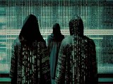 A Glitch In The Matrix With Digital Code And Binary Patterns Stock