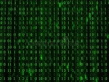 Green Binary Code Screen Digital Code Programming Computer Code