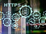 Https Secure Data Transfer Protocol Used On The World Wide Web Stock