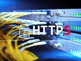 Https Secure Data Transfer Protocol Used On The World Wide Web Stock