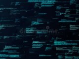 4k Loop Programming Code Abstract Technology Animation Background
