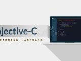 Objective C Programming Language With Script Code On Laptop Screen