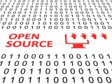 Open Source Concept Binary Code 3d Stock Illustration Illustration Of