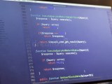 Php Back End Code Zoomed Through A Magnifier Computer Programming
