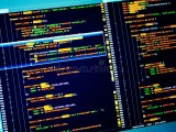 Php In Code Editor Web Developing On The Php Language Macro Stock