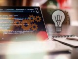 Programmer Working On Computer Code Developer Of Software Applications