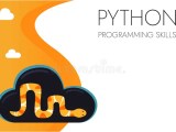 Python Code Language Sign Programming Coding And Developing Concept