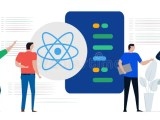 React Programming Code Technology Banner React Language Software