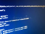Software Developer Workspace Screen Stock Image Image Of Electronics
