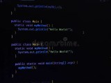 Software Development By Programmer Abstract Computer Script Code Stock