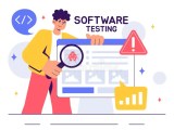 Software Testing Vector Illustration With Application Engineering