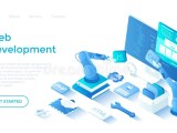Web Development Software Engineering And Coding Website Application