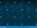 Abstract Binary Code Background Falling Streaming Binary Code