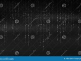 Abstract Binary Code Background Falling Streaming Binary Code