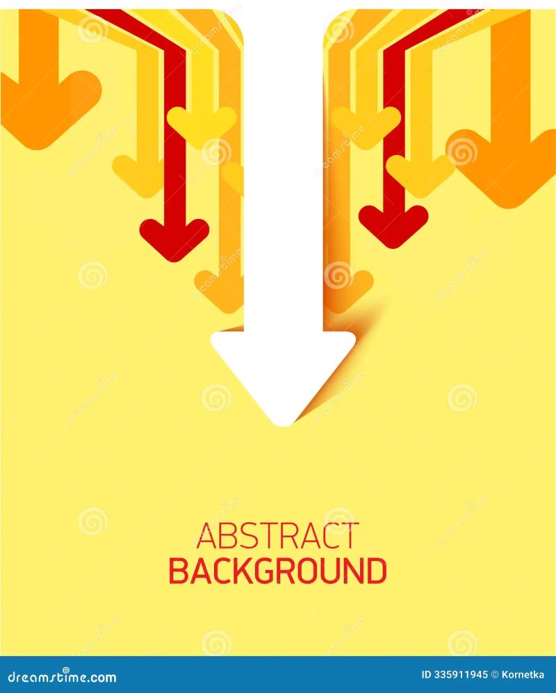 Down Arrows Symbols Background Decrease Shrink Stock Illustration - Best Ocean Patterns in Retina