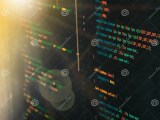 Back End Coding Workflow Of The Web Developing Stock Image Image Of