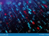 Binary Code Background Stock Illustration Illustration Of Digital
