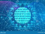 Binary Code Backdrop Stock Photo Image Of Digital Cypher 158214456