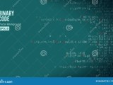Binary Code Background Vector Algorithm Binary Data Code Decryption