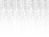Binary Code Background Vector Algorithm Binary Data Code Decryption