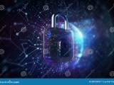 Binary Code Lock And Key Stock Illustration Illustration Of Code