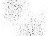 Binary Code Vector Background With Numbers One And Zero Artificial
