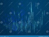 Binary Programming Code Vector Abstract Stock Vector Illustration Of
