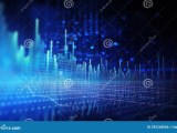 Blue Binary Code Abstract Binary Code Code Background Stock