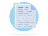 Code Coding Doc Programming Script Flat Color Icon Vector Stock