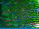Coding Programmer Abstract Background Coding Application By Programmer