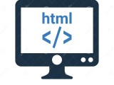 Coding Programming Html Icon Editable Vector Isolated On A White