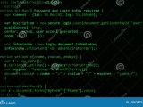 Computer Code Programming Coding Process Stock Image Image Of Menu