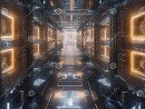 A Computer Generated Visualization Of A Quantum Computer Processing