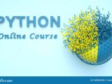 3d Illustration Of Python Online Course Advertisement Python Language