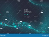 Database Grid Visualization Big Data Flow Wave Analytics And