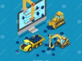 Debug Software Code Building Debugging Huge Bug Vector Isometric Stock