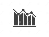 Decrease Diagram Vector Icon Stock Vector Illustration Of Design