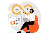 Web Developer Concept Vector For Landing Page Programmer Constructs