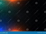 Digital Binary Code Tech Concept A Programming Language Stock