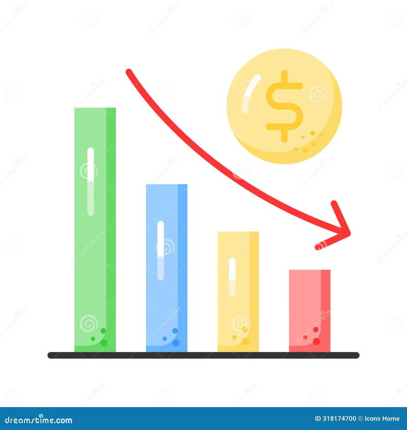 Business Decrease Chart Decrease Financial Decrease Financial Loss - Premium City Picture Gallery - Mobile