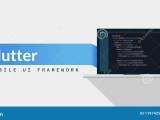 Flutter Ui Framework Dart Programming Language With Script Code On