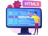 Html5 Programming Concept Html Code Optimization And Programmer Script