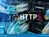 Https Secure Data Transfer Protocol Used On The World Wide Web Stock
