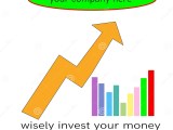 Increase And Decrease Graphic Chart Illustration Image Stock
