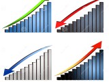 Increase Decrease Graphs Stock Illustration Illustration Of Decline