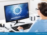 Installing Software Update Progress Stock Image Image Of Working